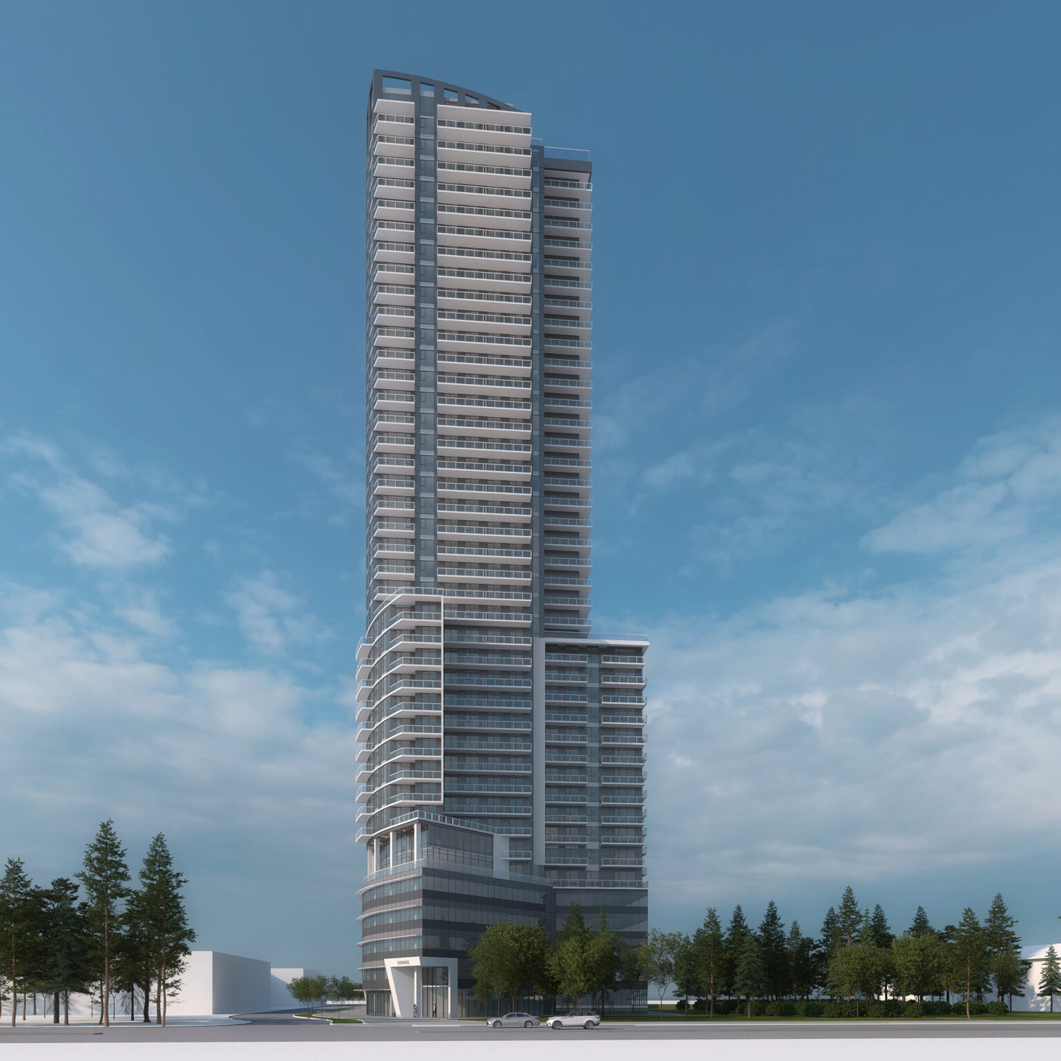Innovation Tower Mixed Use Residential Building Surrey BC