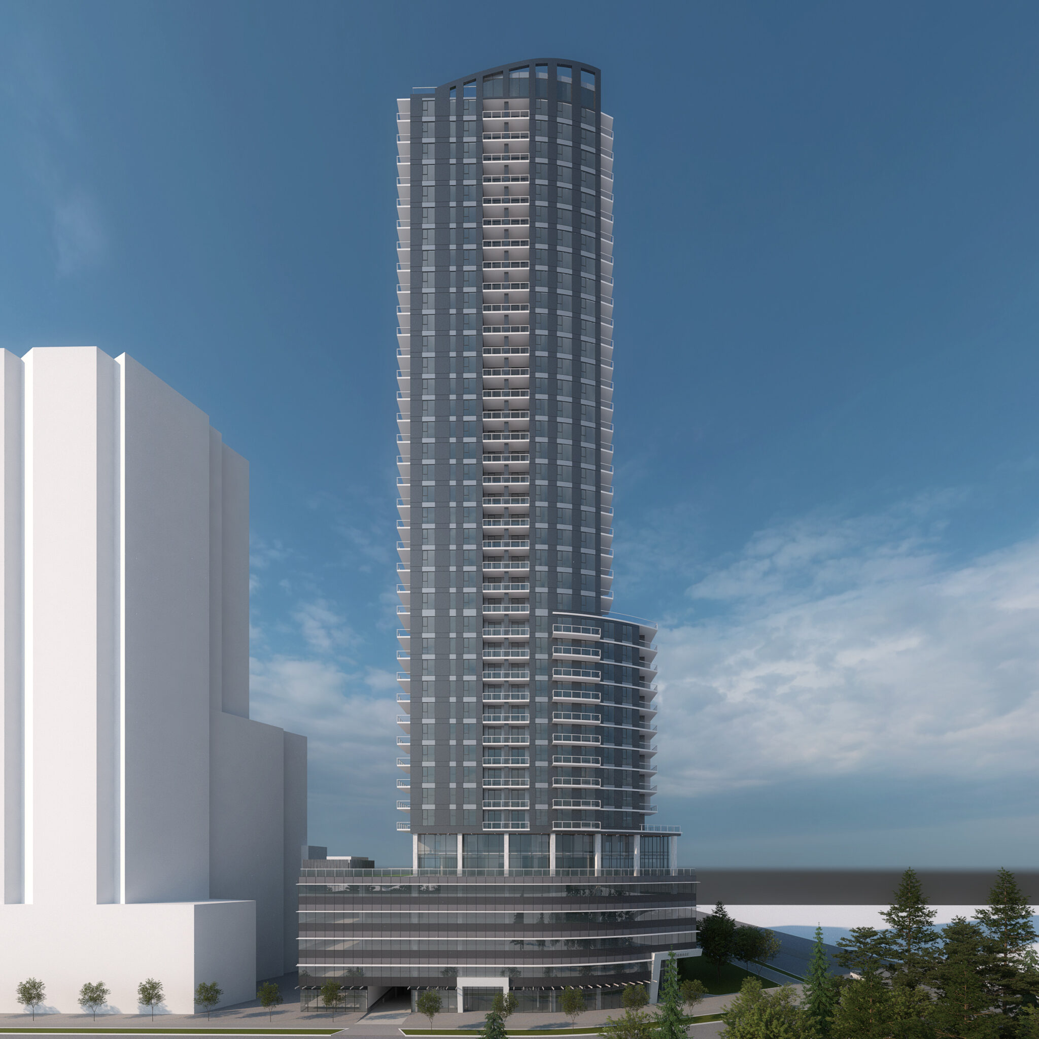 Innovation Tower Mixed Use Residential Building Surrey BC